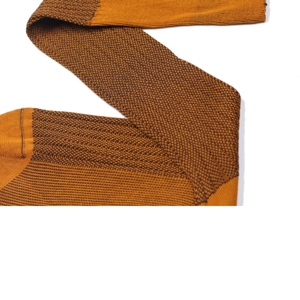 1 PAIR MUSTARD BIRDSEYE SOCKS | MUSTARD BROWN OVER THE CALF BIRDSEYE ...