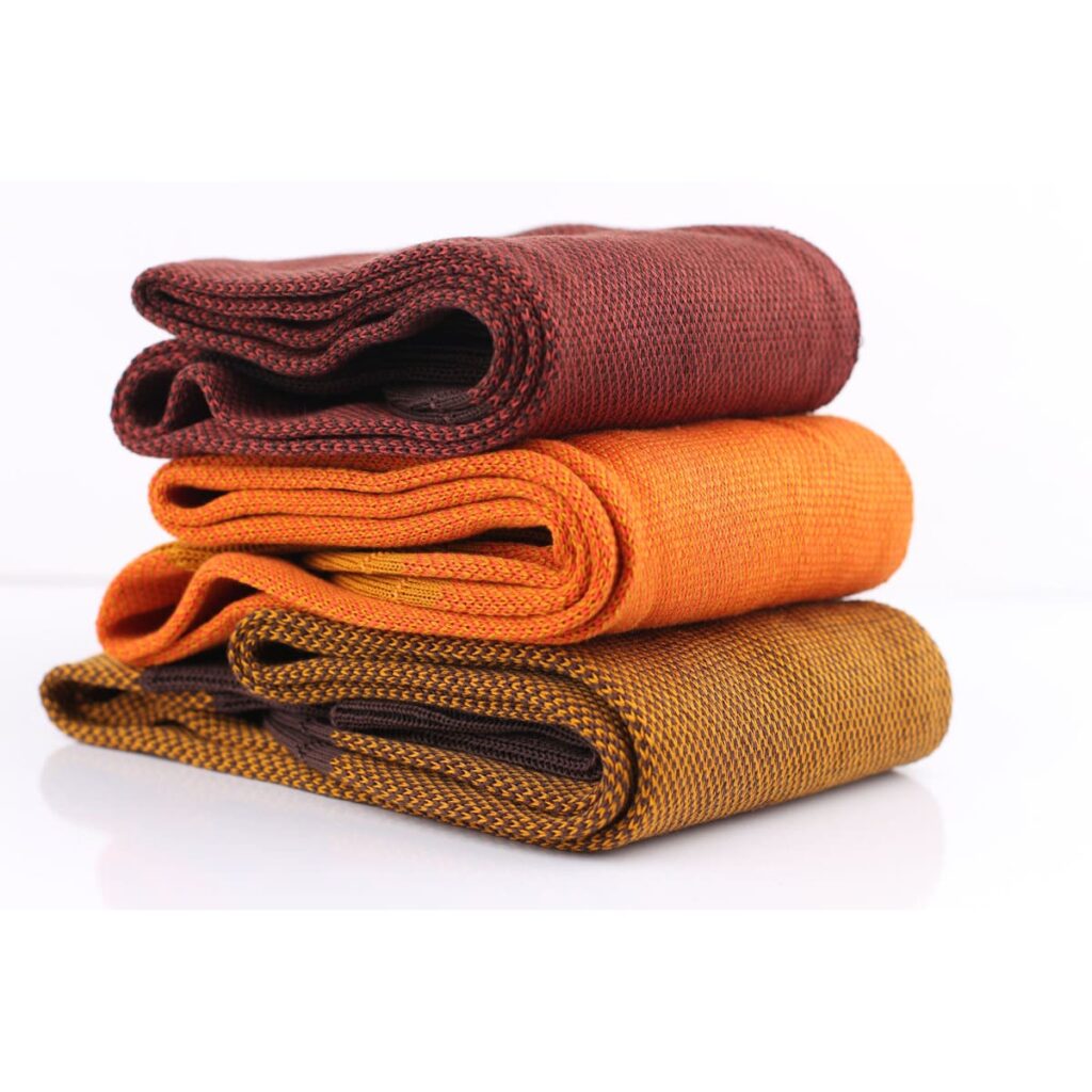 MUSTARD ORANGE OVER THE CALF BIRDSEYE – Celchuk