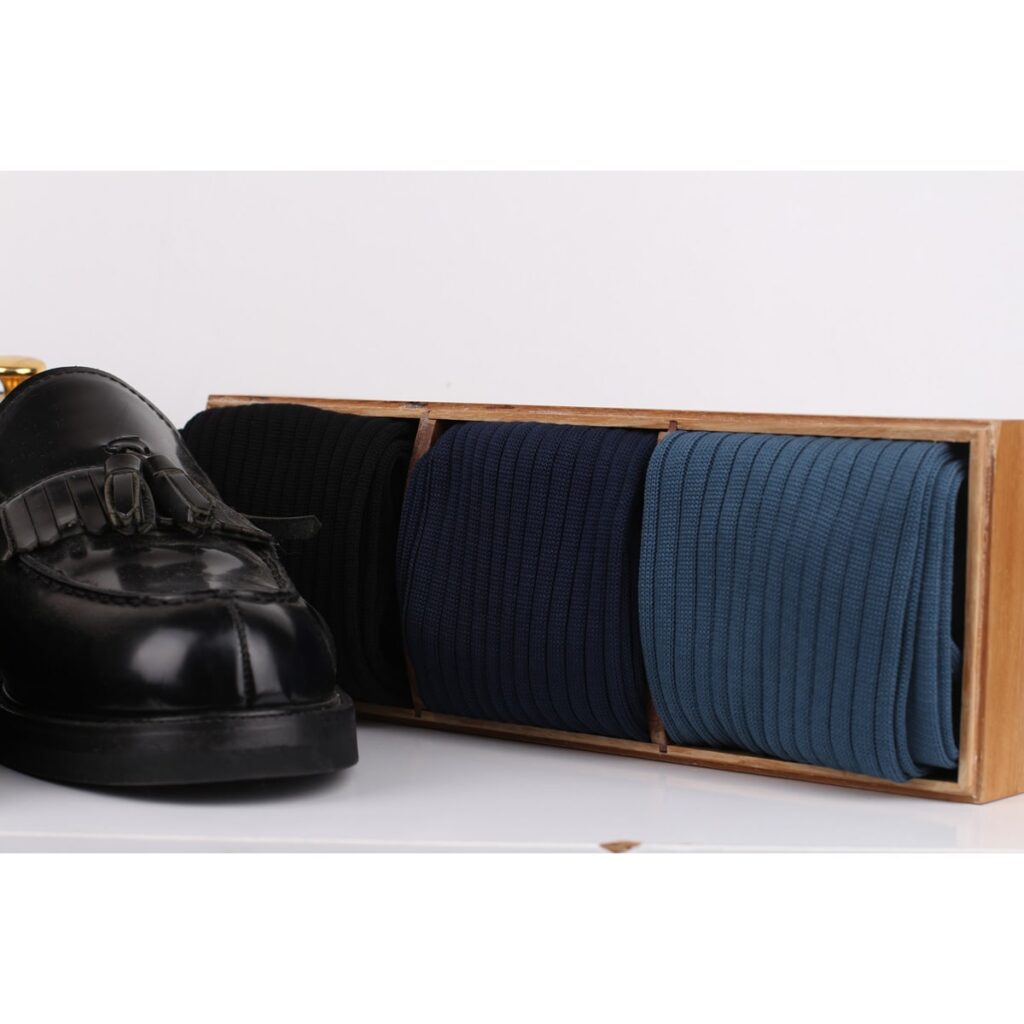 Mens Cotton Socks | Black Socks | Navy Blue Socks | Over The Calf | Mid ...